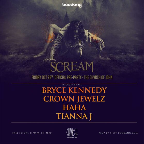 Scream Pre-Party - Boodang